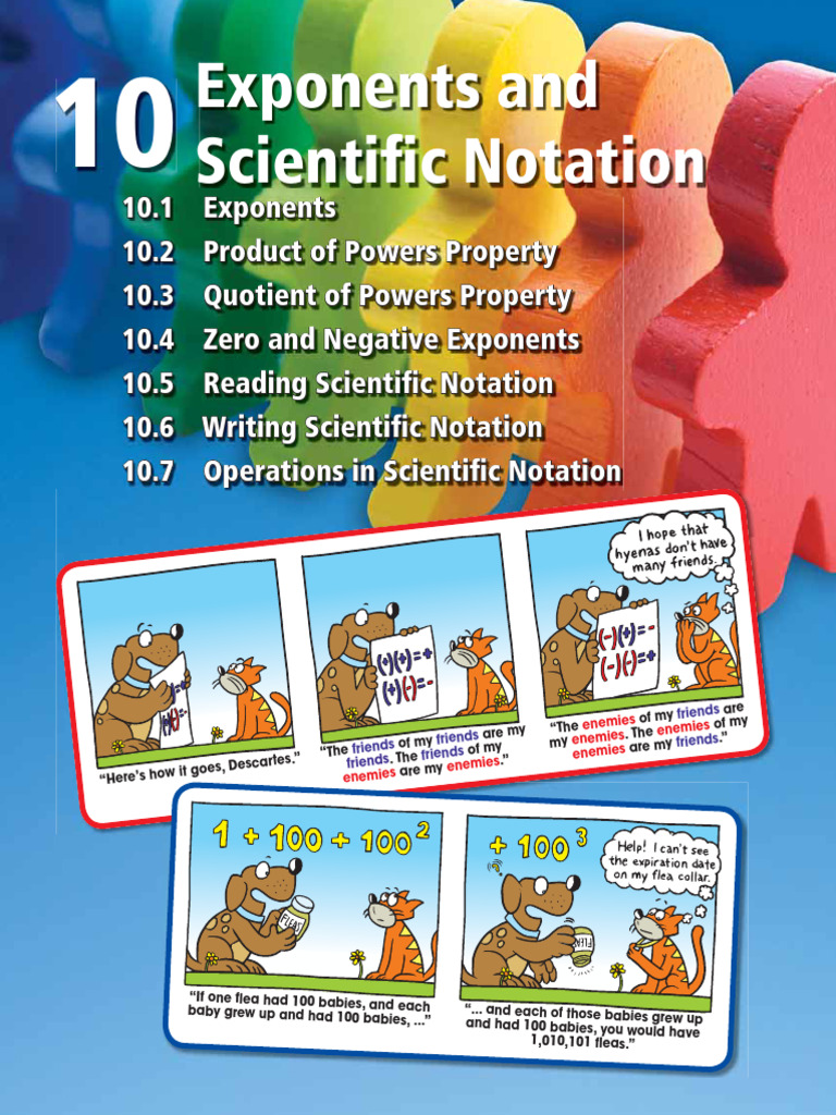 Exponents & Scientific Notation Guide | PDF | Multiplication | Exponentiation