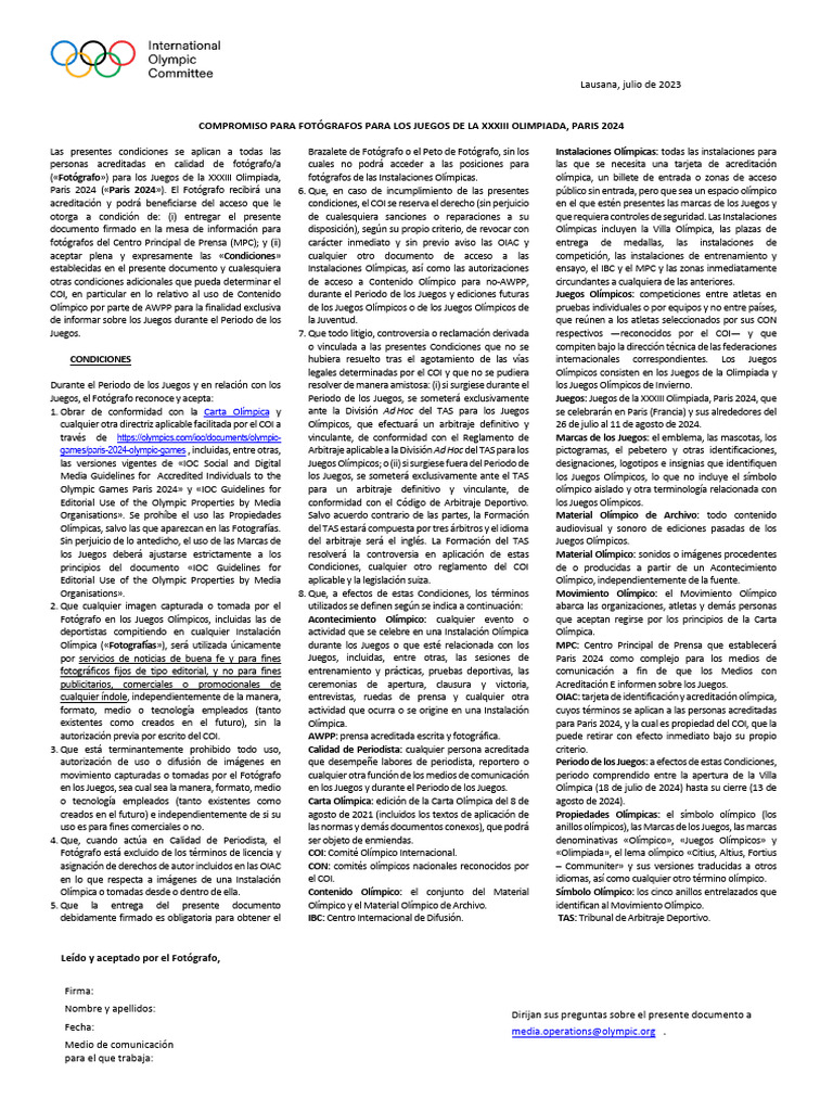 Carta Olímpica Games/paris-2024-Olympic-Games | PDF | Juegos olímpicos ...