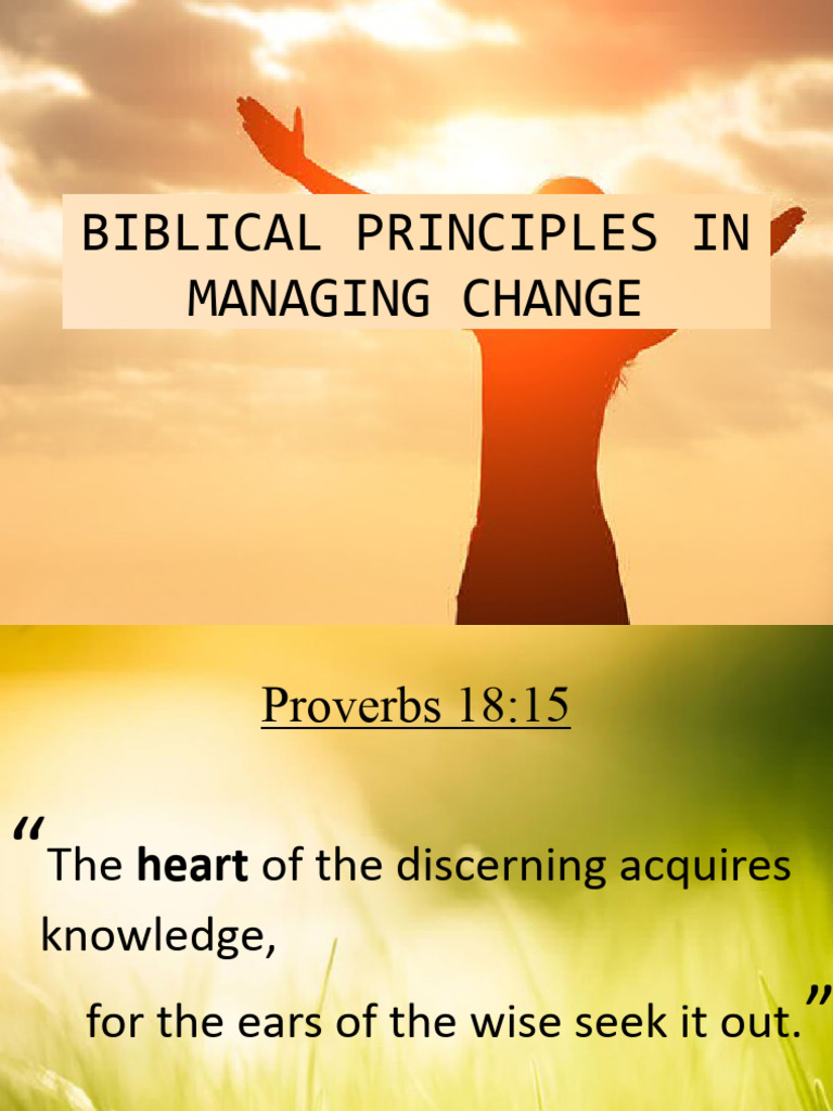 Managing Change | PDF