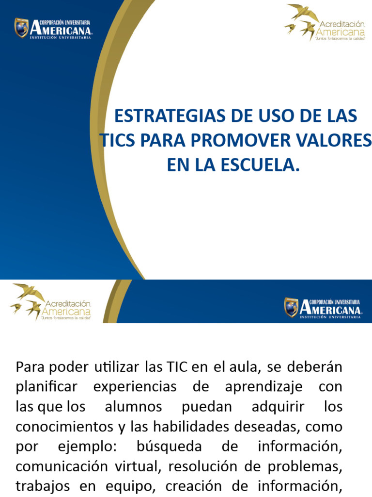 Estrategias para El Uso de Las Tics Semana 6 | PDF | Tecnología de información y comunicaciones ...