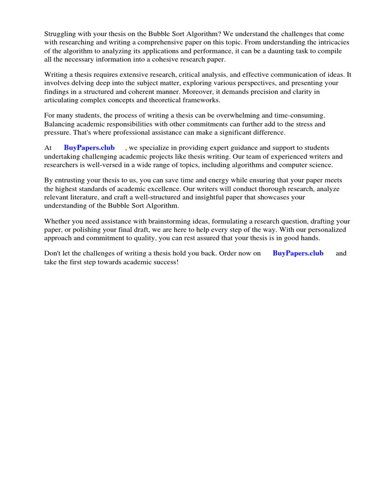 Bubble Sort Algorithm Research Paper Pdf Algorithms Computer Programming 