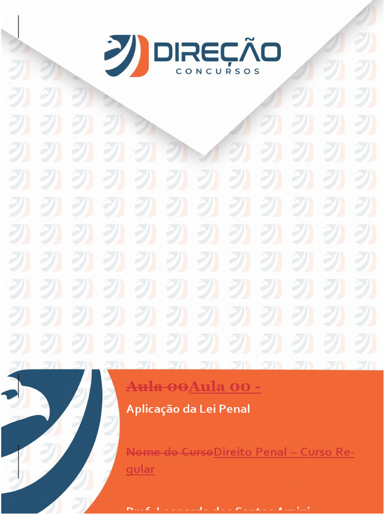 Aplicacao Da Lei | PDF | Direito Penal | Crimes
