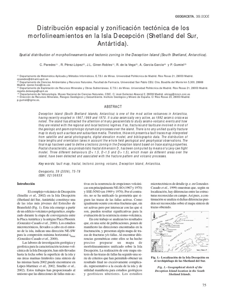 Distribución Espacial y Zonificación Tectónica de Los Morfolineamientos | PDF | Ciencias de la ...