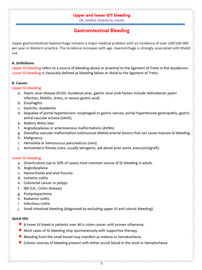 Git Bleeding Pdf Colonoscopy Bleeding