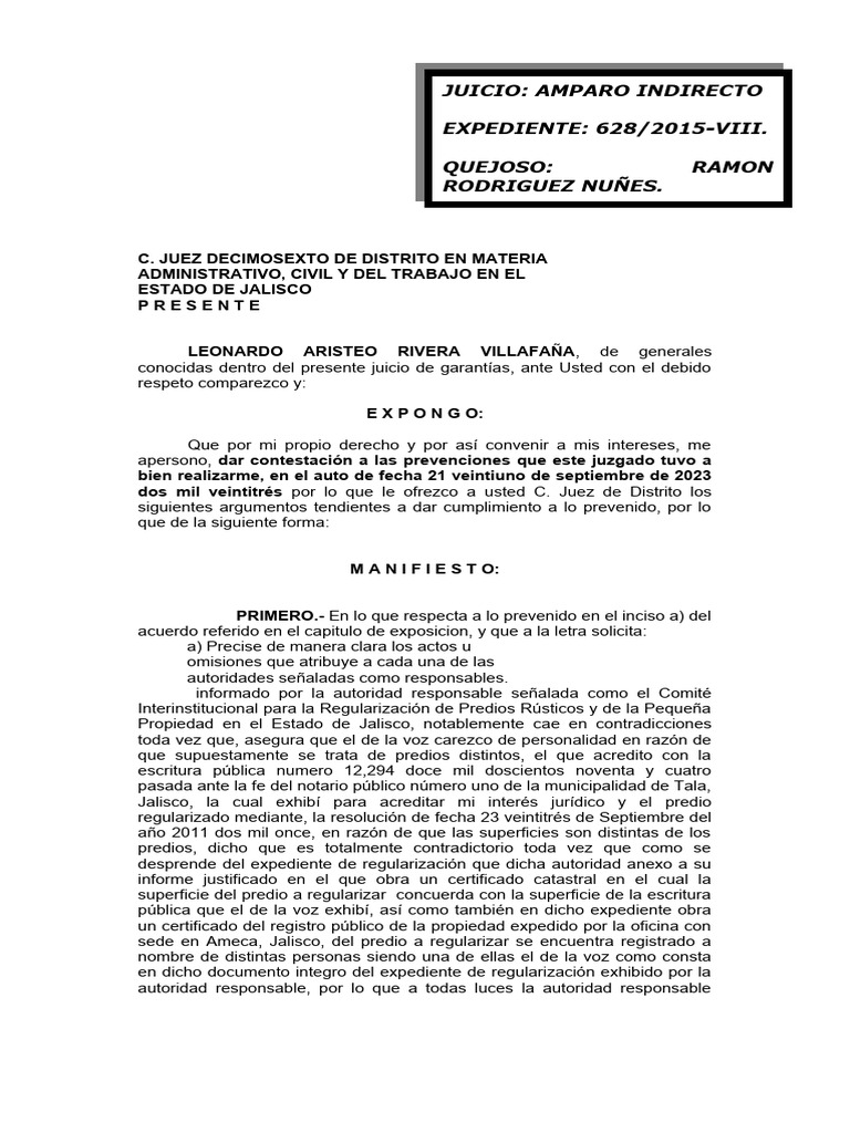 Promosion Suegro | PDF | Caso de ley | Posesión (Ley)