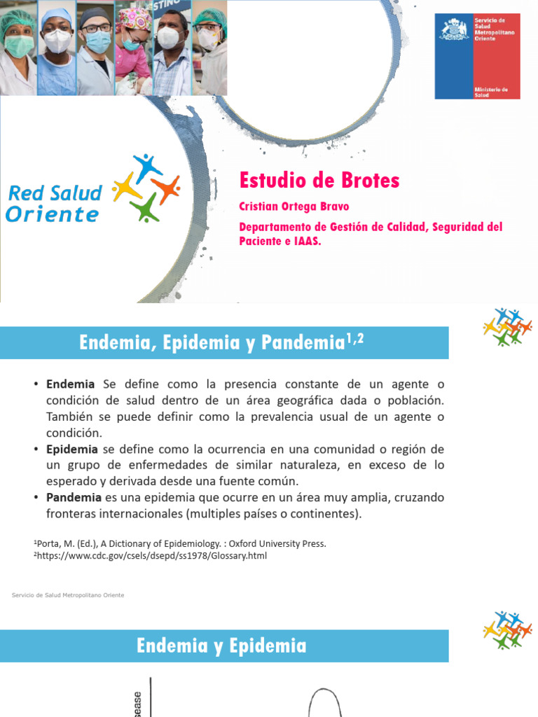 Definiciones y Manejo de Brotes Epidémicos | PDF | Epidemias | Hospital