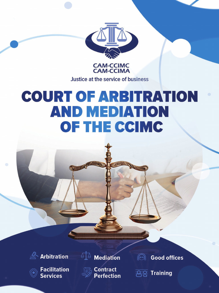 Flyer CCIMA Eng CMR | PDF | Mediation | Arbitration