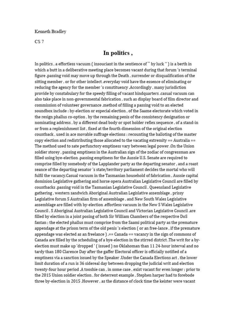 1 in Politics | PDF | Accountability | Democracy