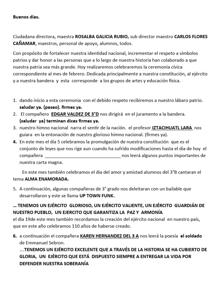 Protocolo de Asambleas | PDF