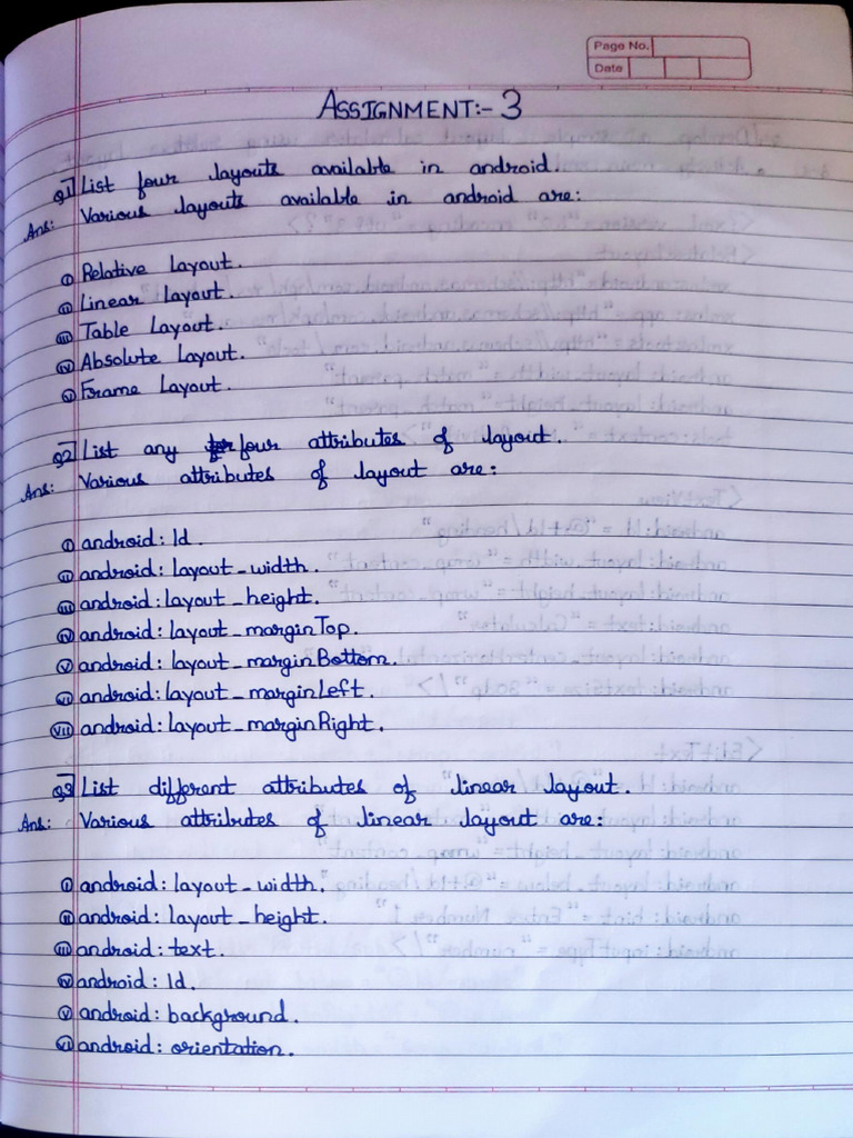 MAD Assignment 3 | PDF