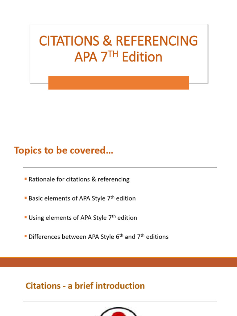 Referencing Guidelines | PDF | Citation | Apa Style