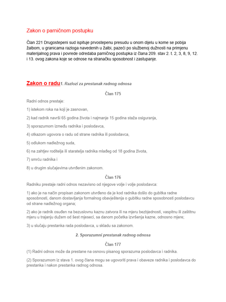 Zakoni | PDF