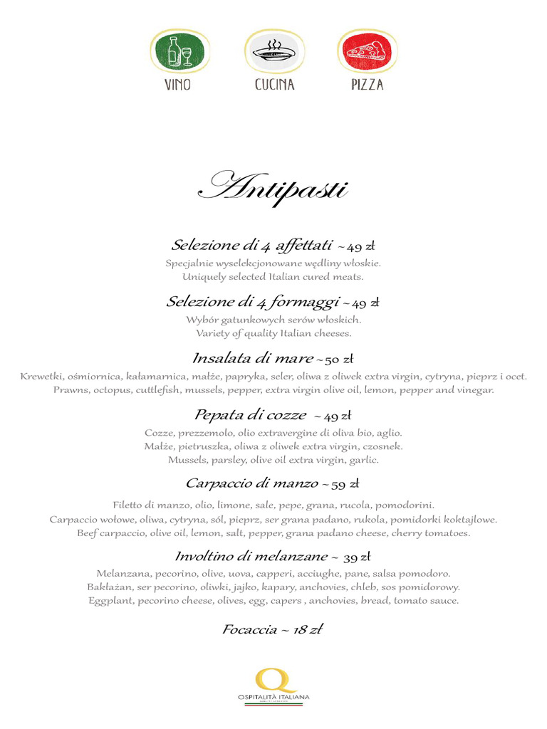 Menu 1 | PDF