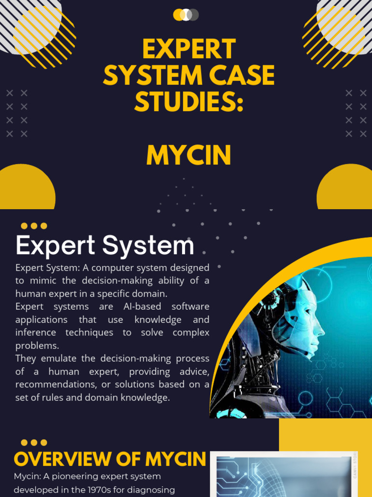 Mycin: Pioneering Expert System of the 1970s | PDF | Medical Diagnosis ...