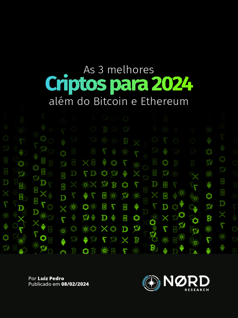 Relatorio 3 Criptos para 2024 | PDF | Câmbio de fundo comercial | Bitcoin