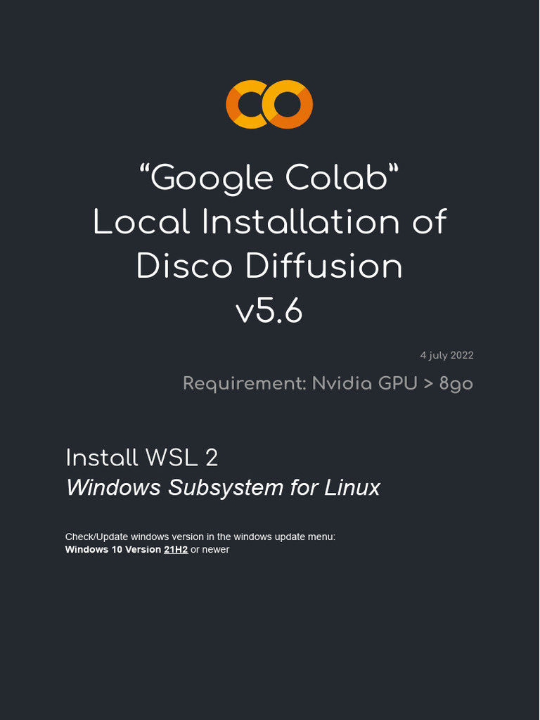 Google Colab Local Installation | PDF | Utility Software | Software Google Colab Local Installation | PDF | Utility Software | Software