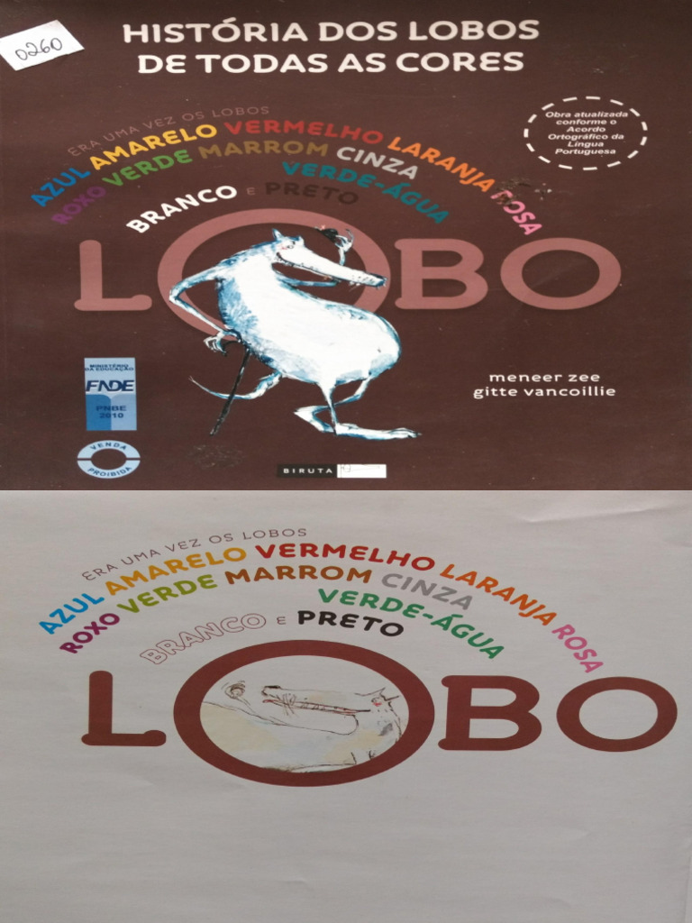 História Dos Lobos de Todas As Cores | PDF