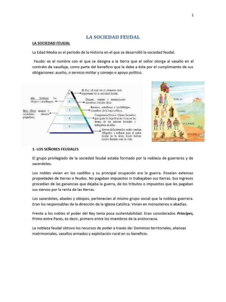 5-Feudalismo 2 | Descargar gratis PDF | Feudalismo | Nobleza