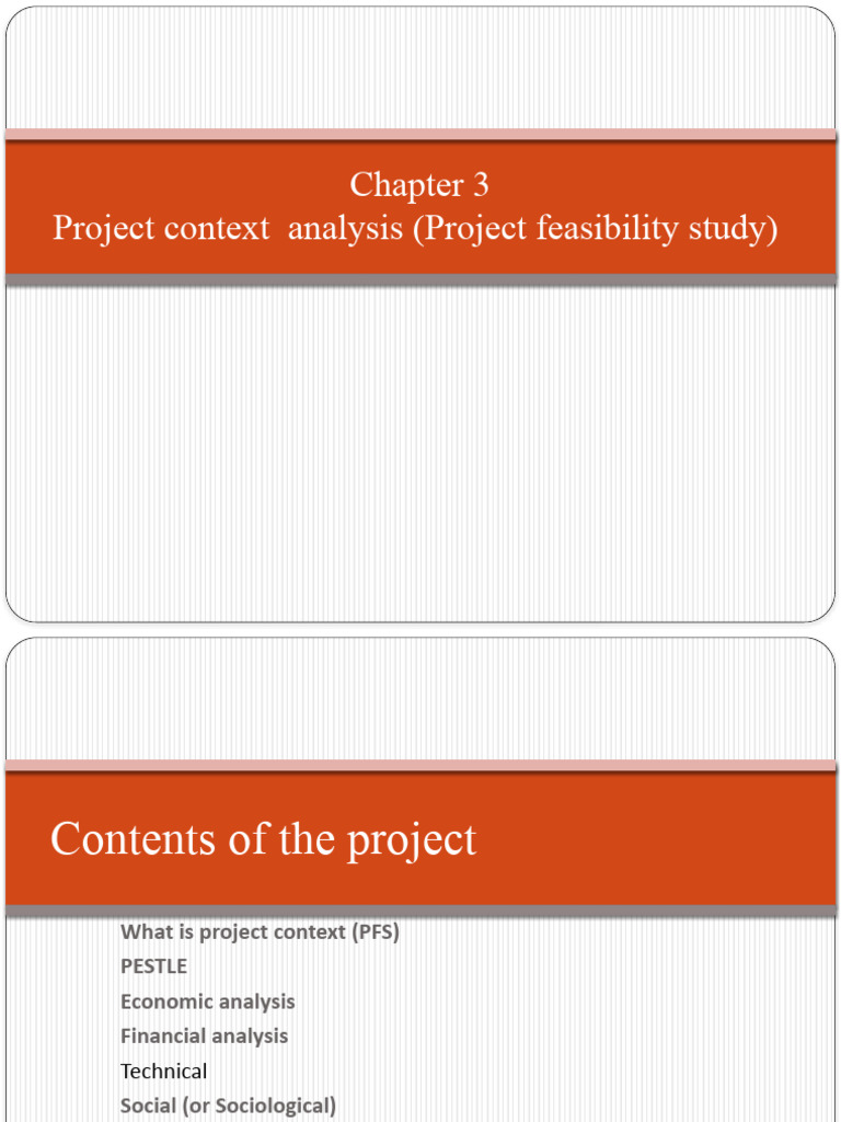 Chapter 3 Project Contex Analysis | PDF | Environmental Impact ...