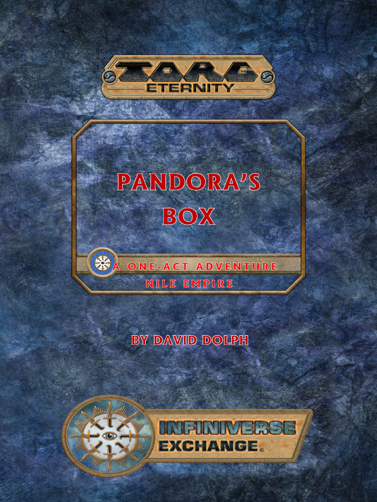 Pandora's Box (1 Act) | PDF