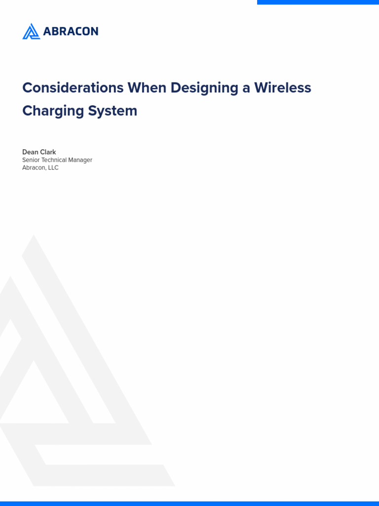 Designing Wireless Charging Systems | PDF | Electrical Engineering ...
