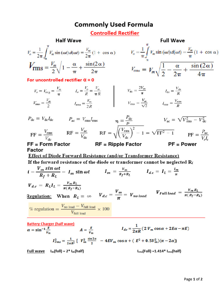 Formula Final Exam | PDF