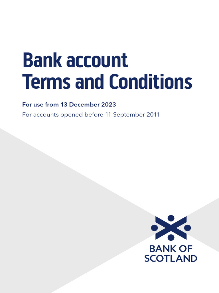 BB Bank Account Conditions | PDF | Cheque | Payments