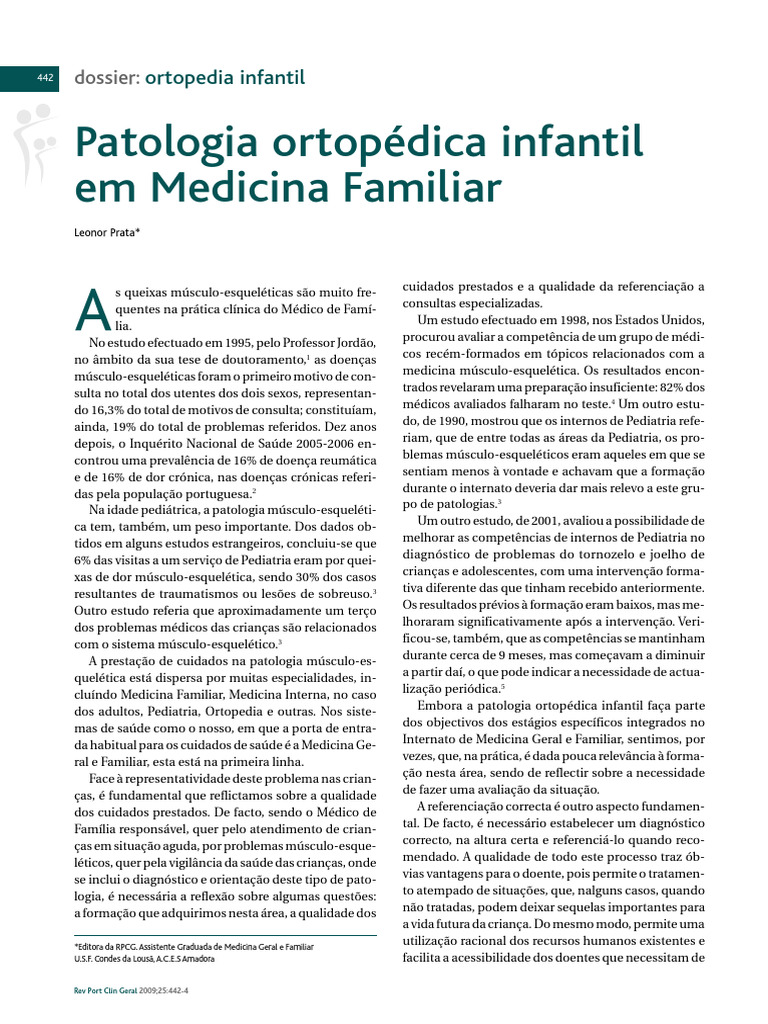 Orto 2 | PDF | Joelho | Sistema Locomotor