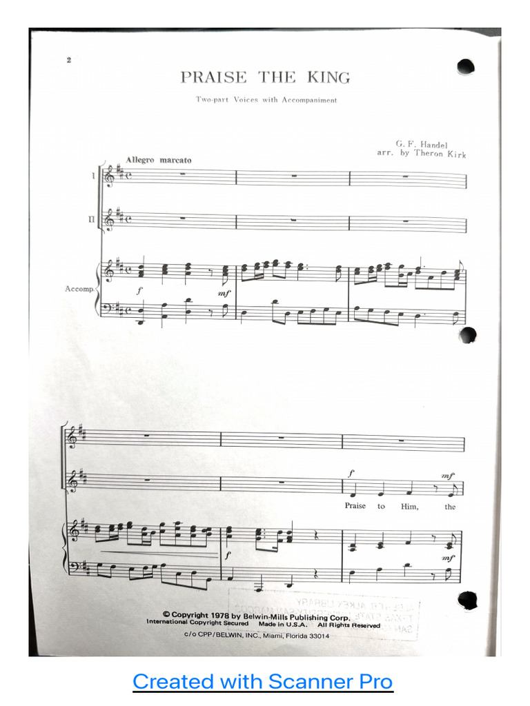 Praise the King | PDF