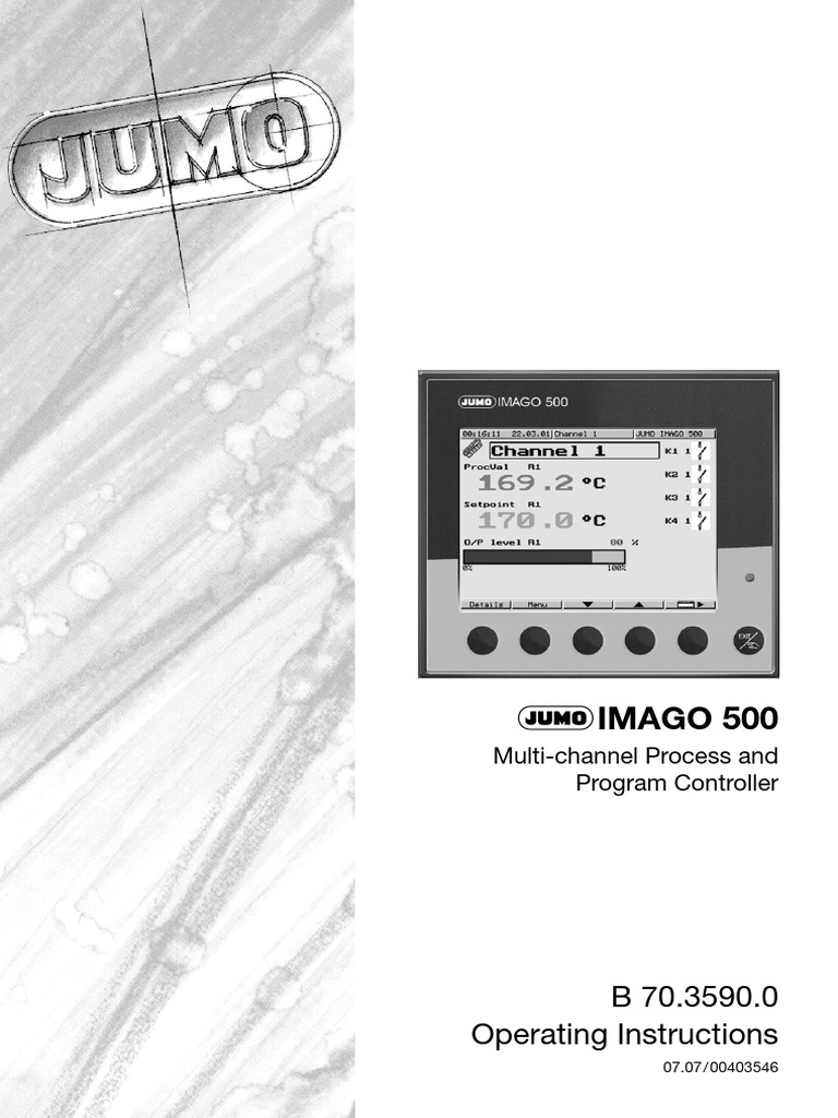 Jumo IMAGO500 Manual | Download Free PDF | Relay | Computer Program