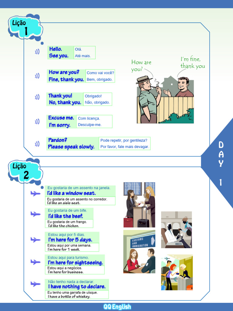 6 Day Travel English | PDF