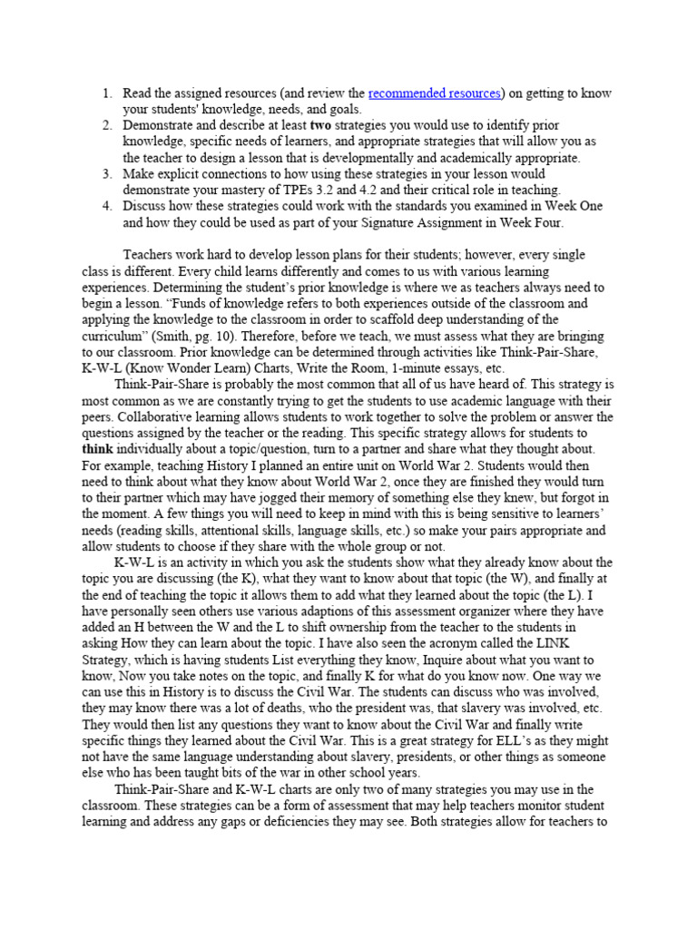 DB2 Itl 526 | PDF | Teachers | Learning