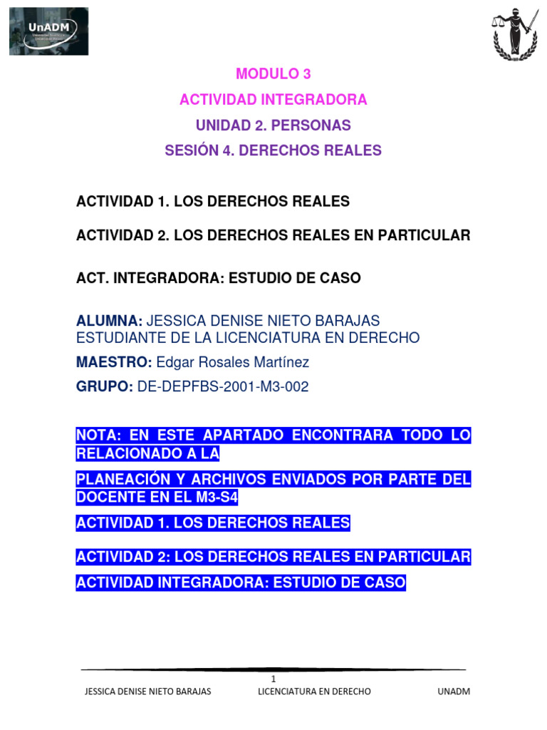 SEM4 | PDF | Propiedad | Estatuto de limitaciones