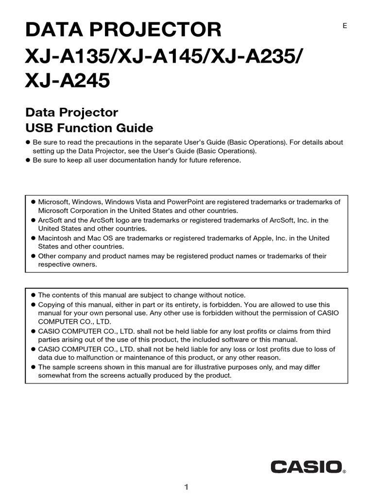 USB_Guide_XJA-E | PDF | Microsoft Windows | Computer File