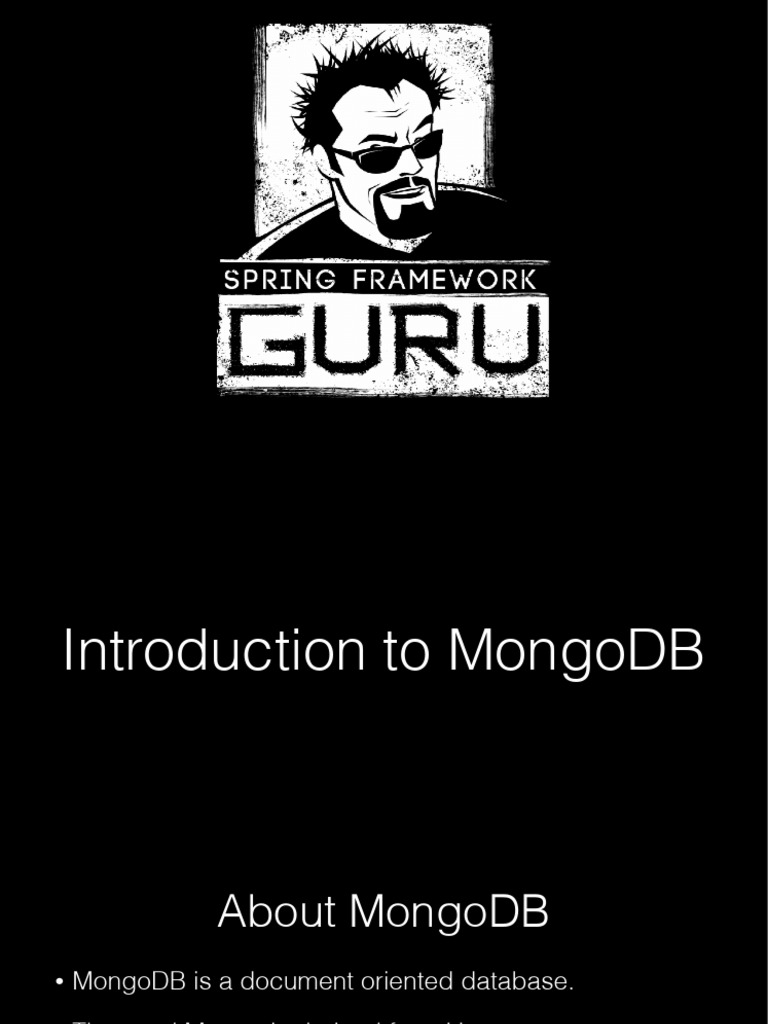 Introduction To Mongo DB | PDF Introduction To Mongo DB | PDF