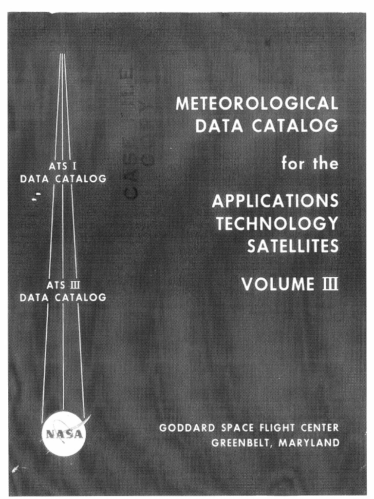 ATS Data Catalog | PDF | Goddard Space Flight Center | Moon