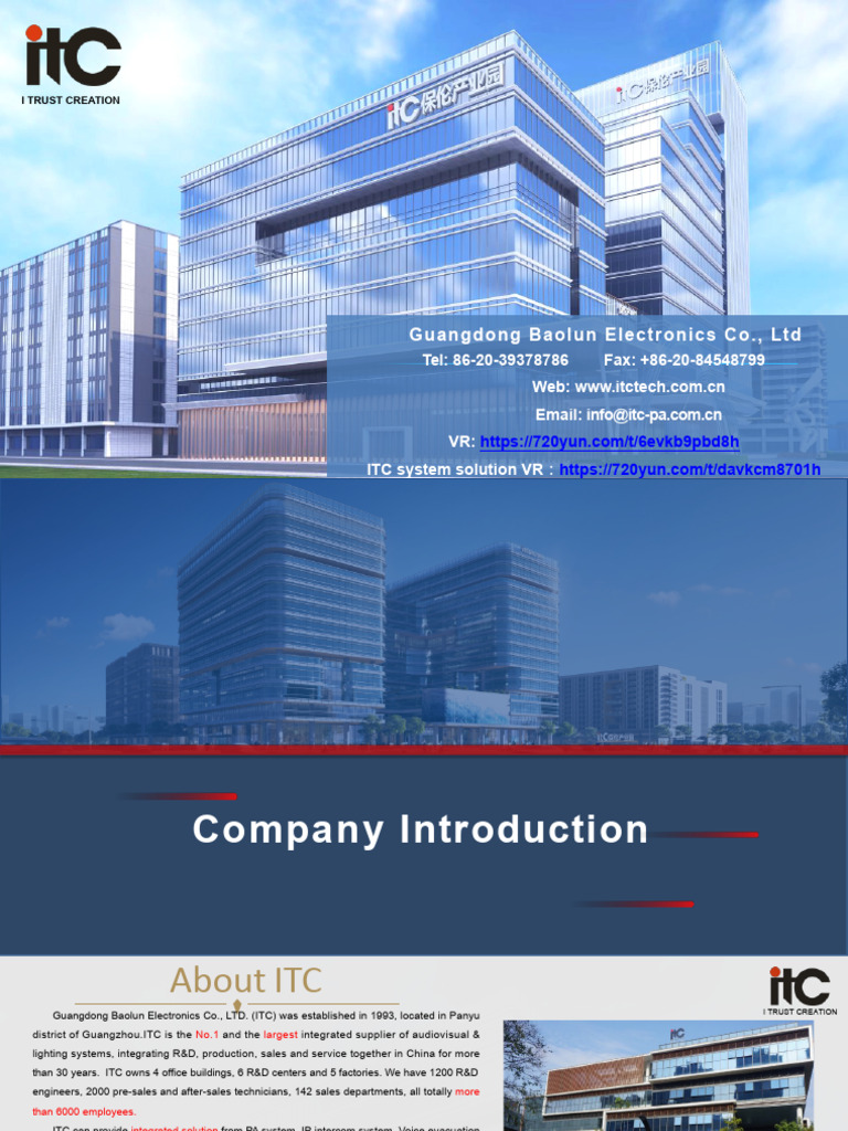 ITC Group Profile | PDF | Computer Network | Artificial Intelligence