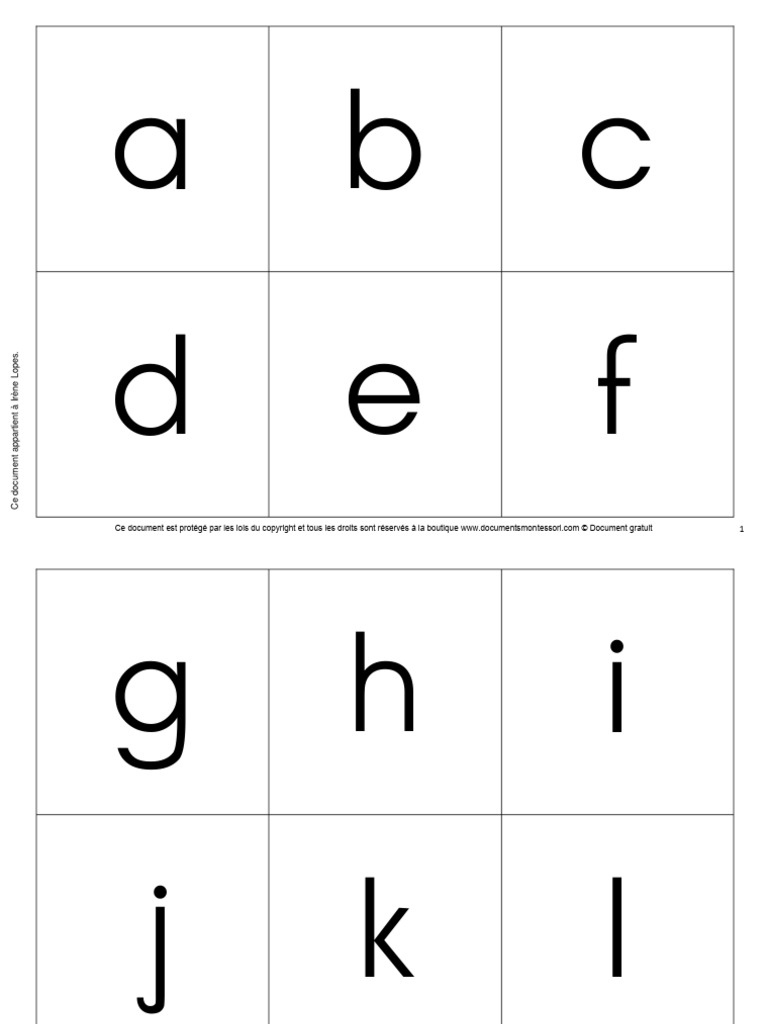Cartes Alphabet-Script | PDF | Graphèmes | Collation
