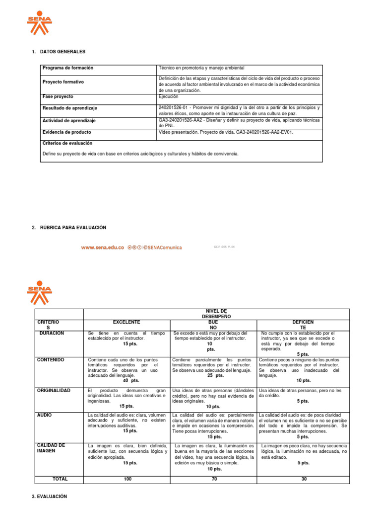 Ie Ga3 240201526 Aa2 Ev01 | PDF | Evaluación | Aprendizaje