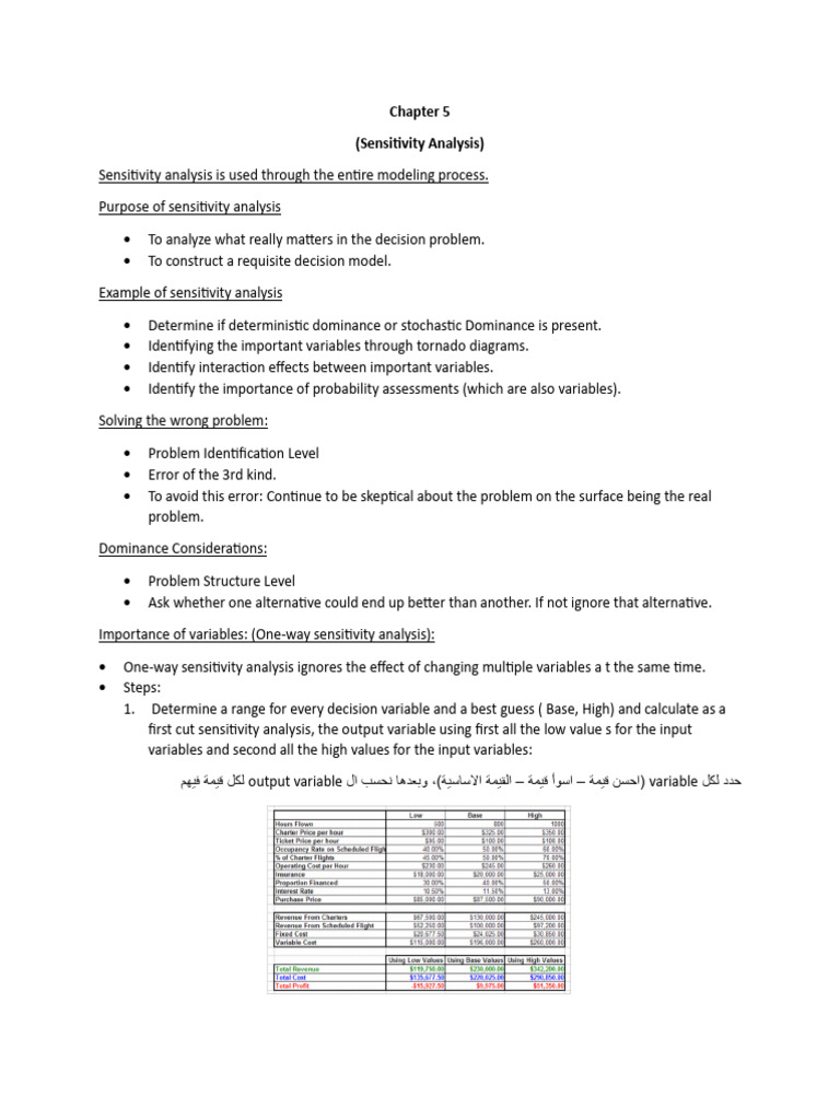 Sensitivity Analysis Techniques Explained | PDF | Sensitivity Analysis ...