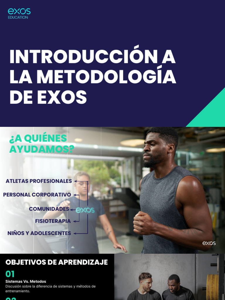 ESPANOL_PM1_#1_Introduction to the Exos Methodology_Presentation_22_ESPANOL | PDF