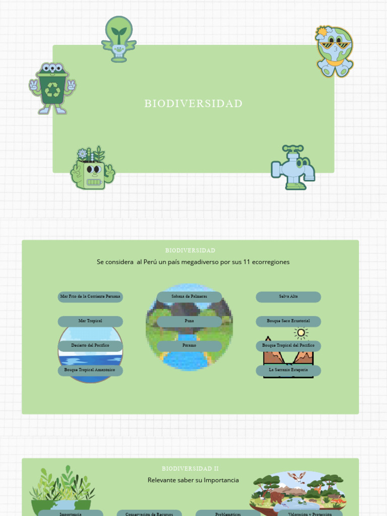 Presentación Sostenible Ecología Ilustrado Verde Pdf Agricultura