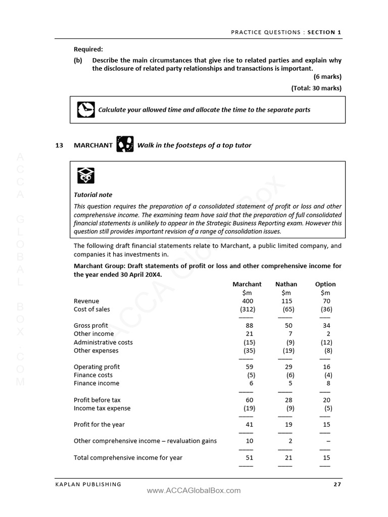 Disposal of Subsidiary Practice Question | PDF | Goodwill (Accounting) | Equity (Finance)