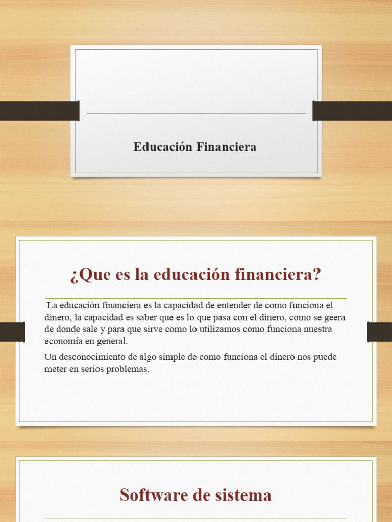 Que Es La Educacion Financiera | PDF Que Es La Educacion Financiera | PDF