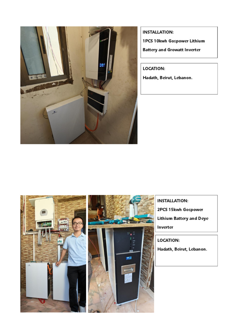 Gospower Installation Case | PDF