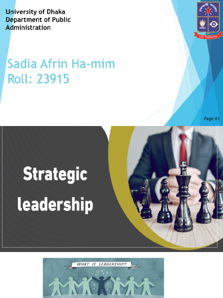 Strategic leadership | PDF | Grameen Bank | Strategic Leadership
