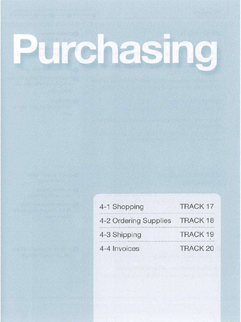 04 Purchasing | PDF