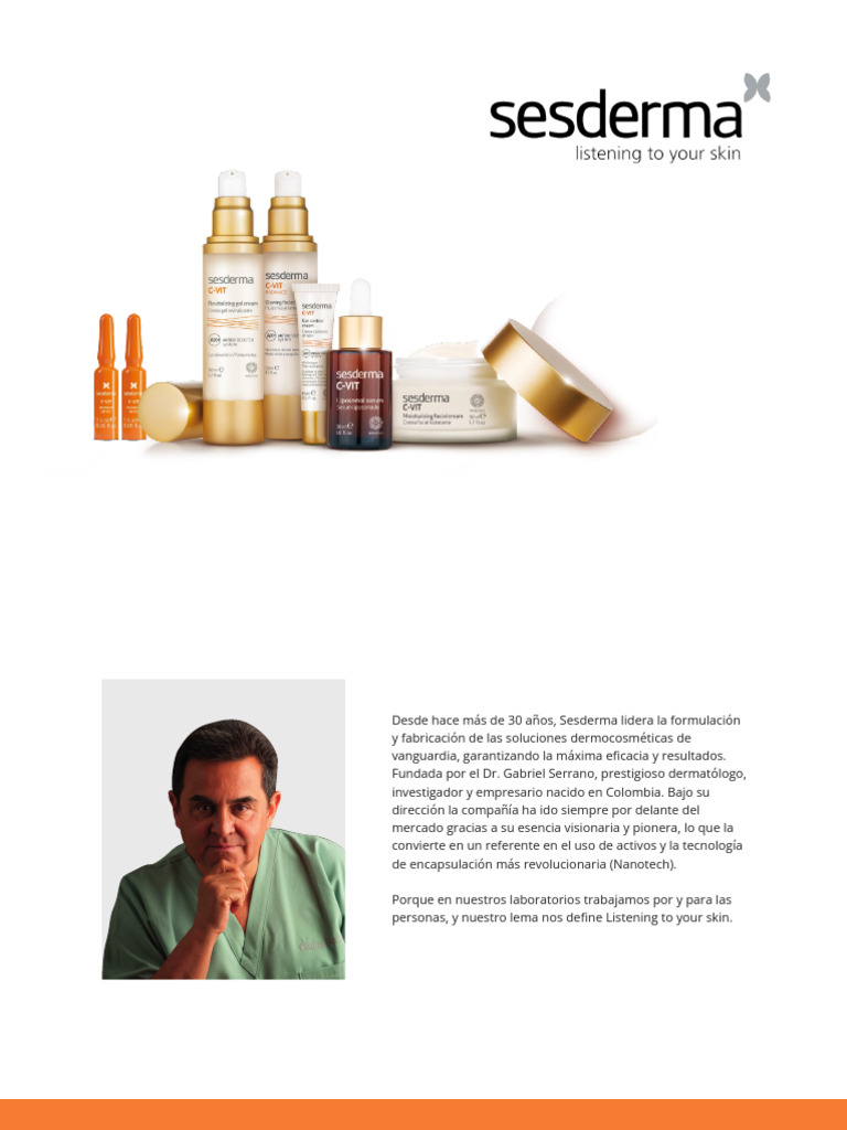 Soluciones Sesderma para quemaduras | PDF | Protector solar | Champú
