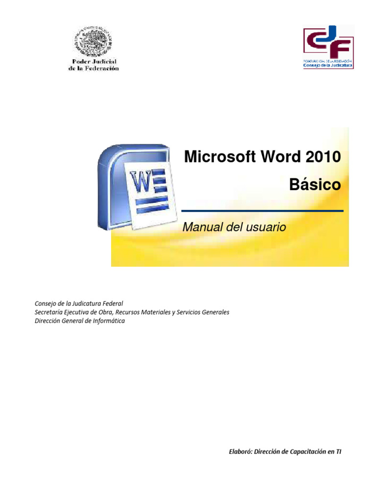 Manual Microsoft Word 2010 Basico 22 | PDF | Microsoft Word | Microsoft