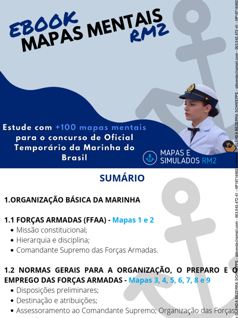 eBook+Mapas +Mentais+Rm2+Certo | PDF | Oceanos | Brasil